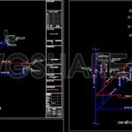 62. Detailed CAD design drawings for the water supply system in a 5 ...