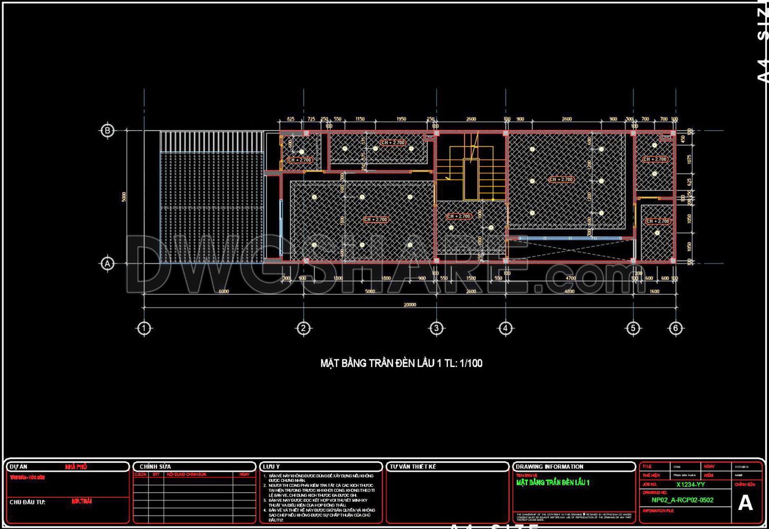 72. Detailed CAD drawings for the ceiling layout design of a 3-story ...