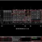 72. Detailed CAD drawings for the ceiling layout design of a 3-story ...