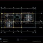 73. Detailed CAD drawings for the ceiling layout design of a 2-story ...