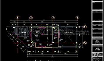 82.Autocad Drawings Of Compound Wall Layout And Details For Download