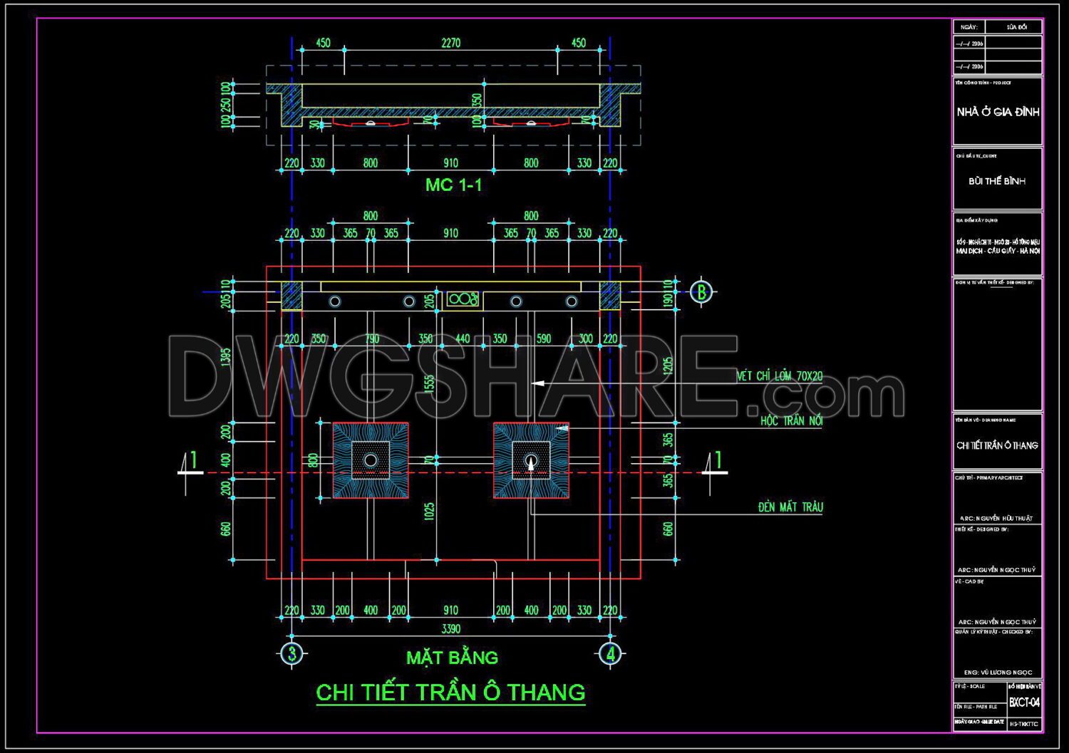 75. Detailed CAD drawings for the ceiling layout design