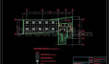 286. Free download of detailed CAD drawings of the entrance lobby for a ...