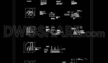 34.Wiring Diagram For Control Air cooled Split Type AC Unit AutoCAD Blocks