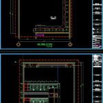 100. CAD technical drawings of kitchen cabinets for the house - Free ...