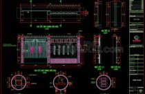 91. Free Download of CAD Drawings for Rotary Drilling Rig