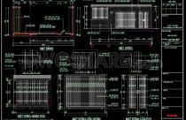 Pharmacy Design Plan and Elevation AutoCAD File DWG