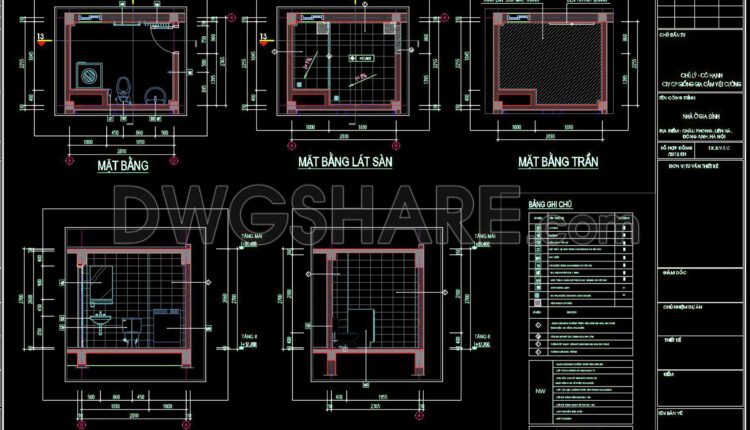 178. WC Layout Plan and elevations details CAD drawings download - Free ...