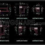 178. WC Layout Plan and elevations details CAD drawings download - Free ...