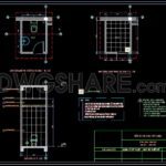 180. WC Layout Plan and elevations details CAD drawings download - Free ...