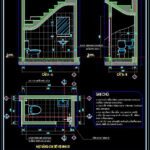 181. WC Layout Plan and elevations details CAD drawings download - Free ...