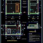 181. WC Layout Plan and elevations details CAD drawings download - Free ...