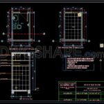 183. WC Layout Plan and elevations details CAD drawings download - Free ...