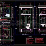185. WC Layout Plan and elevations details CAD drawings download - Free ...