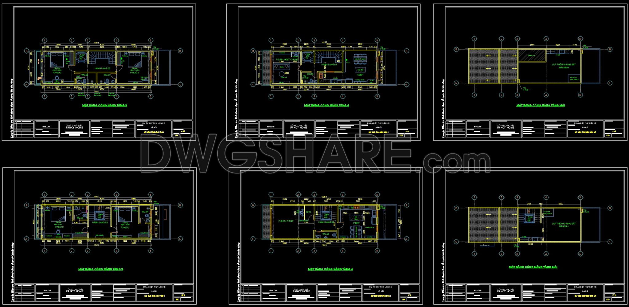 205. House Plan Design CAD File Free download