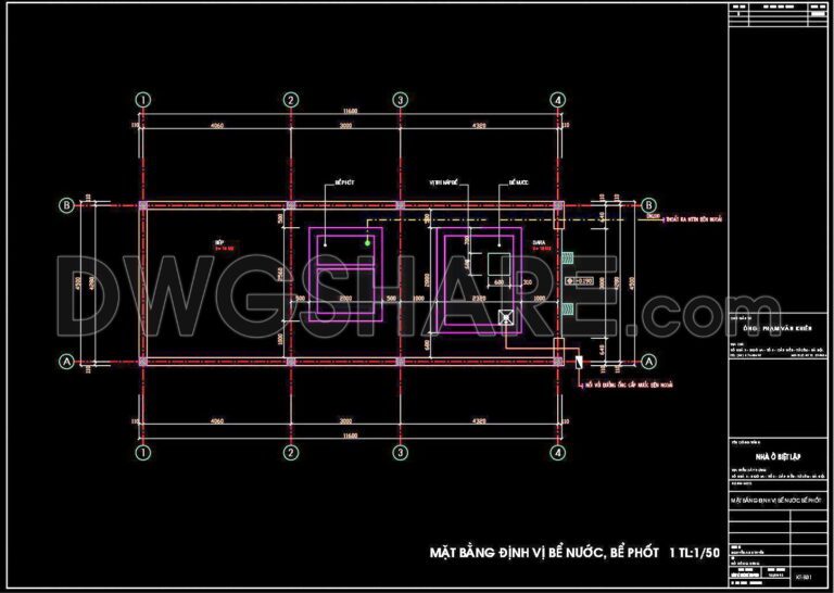226. Download detailed CAD drawings of water tanks and septic tanks for ...