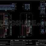 250. Detailed AutoCAD drawings of vertical facades in classical ...