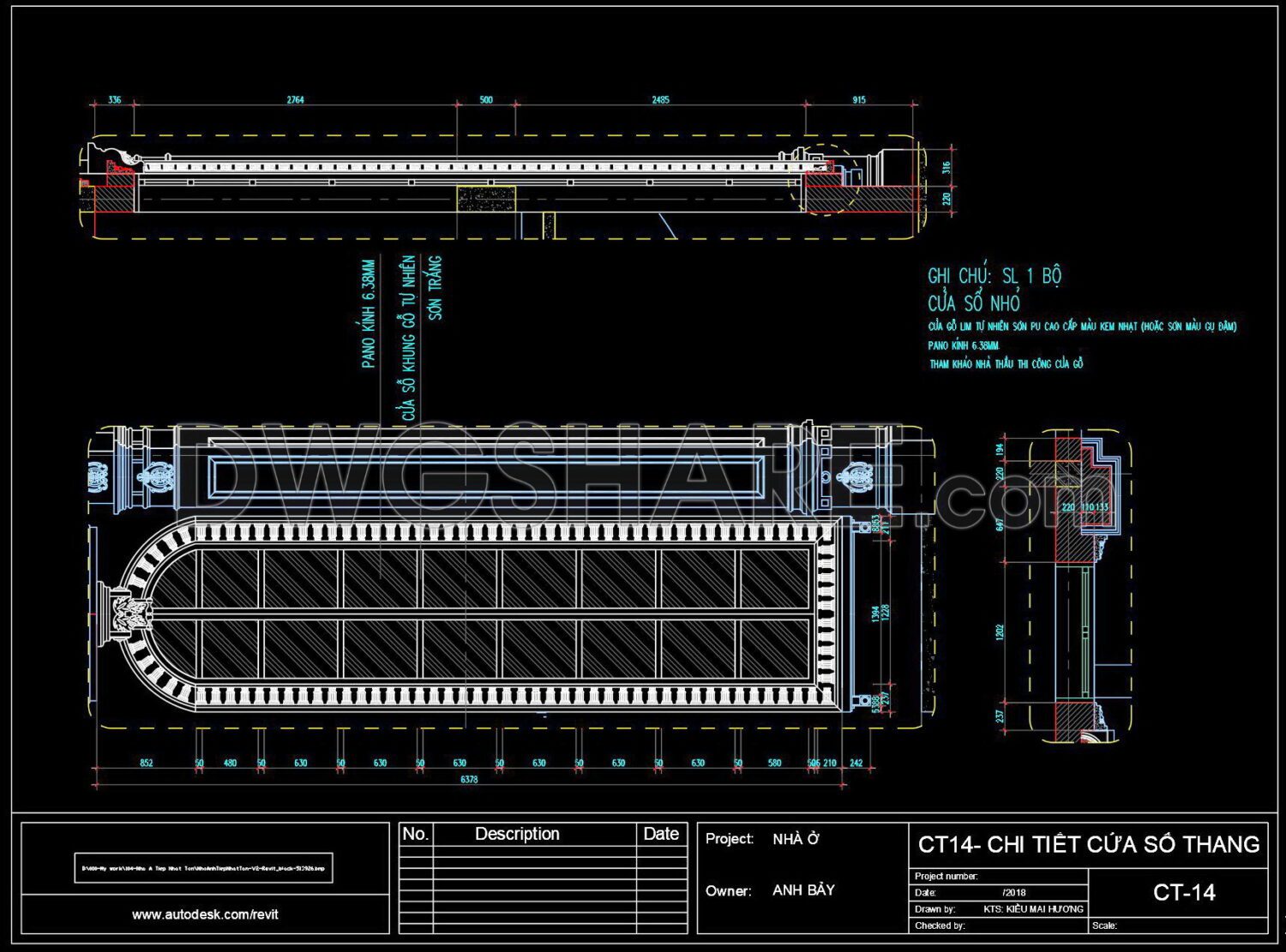250. Detailed AutoCAD drawings of vertical facades in classical ...