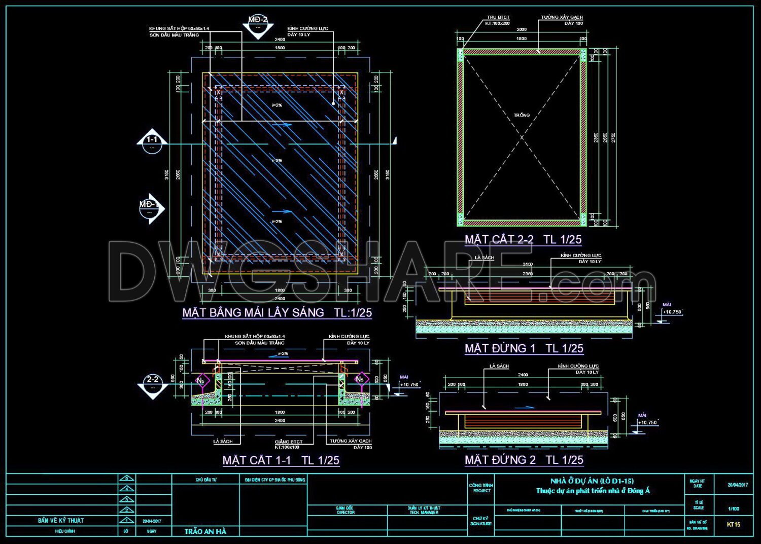 251. Download detailed CAD drawings of the elevation, glass roof ...