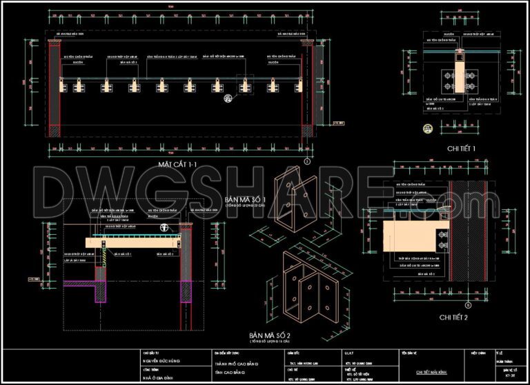 258. CAD drawing details of the skylight for natural lighting in the ...