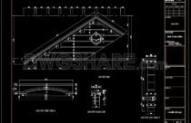 Building Approach Ramp Elevation AutoCAD File Free Download