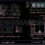 268. CAD detailed drawings of vertical facade wall sections for ...