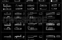 14.Traffic and road signs Cad Blocks free download