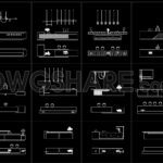 275. Download CAD blocks of reception desks, service counters, and ...