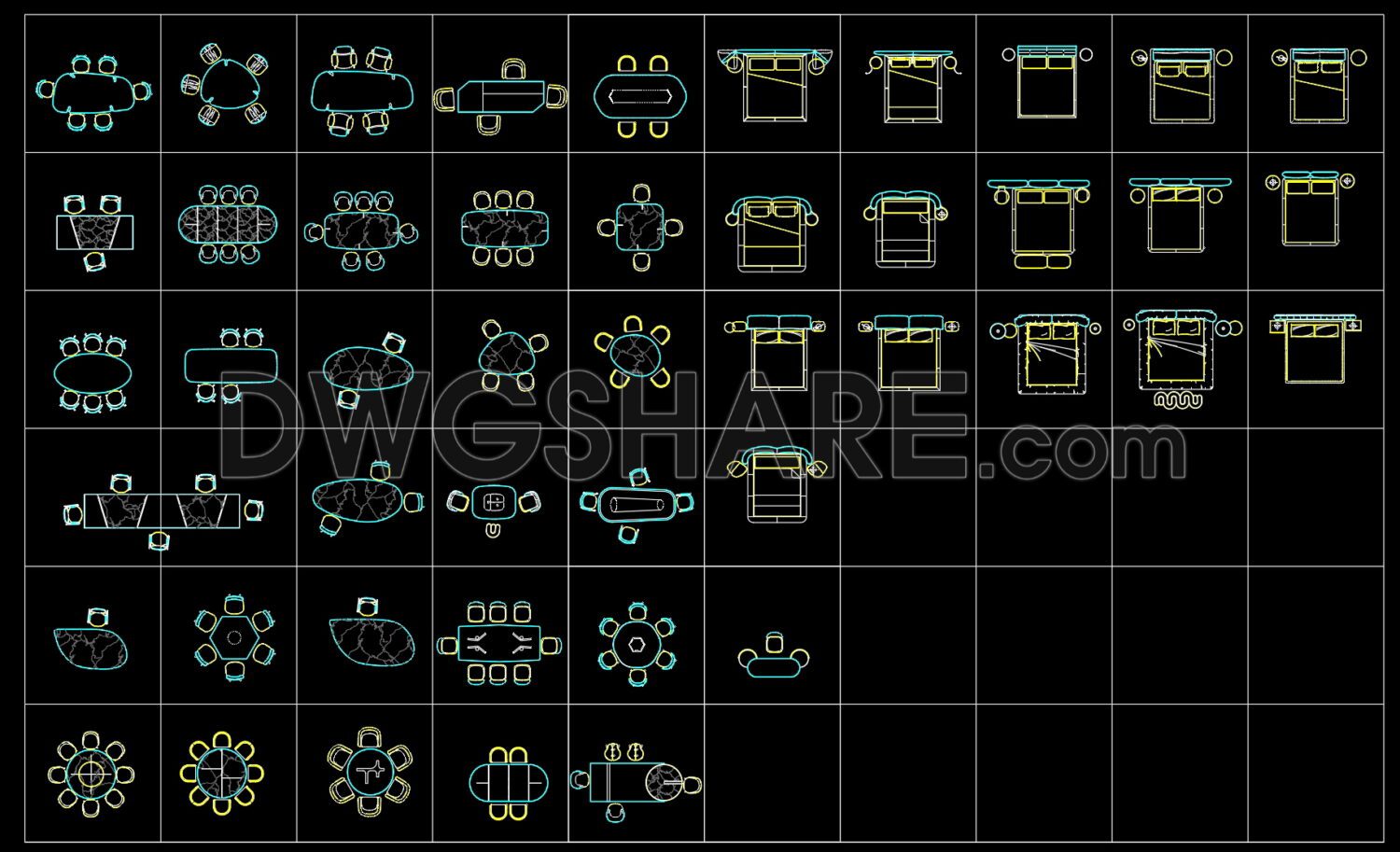 280. Free download the classic English Baxter Dining tables and beds ...