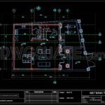 283. CAD design drawings for a 2-story townhouse with dimensions of 8m ...