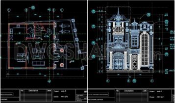 Wellness and SPA complex free AutoCAD drawings