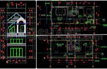 47. Free Download North Arrow & Compass Rose CAD Blocks