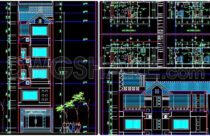 Hangar Layout Plan free Autocad File DWG