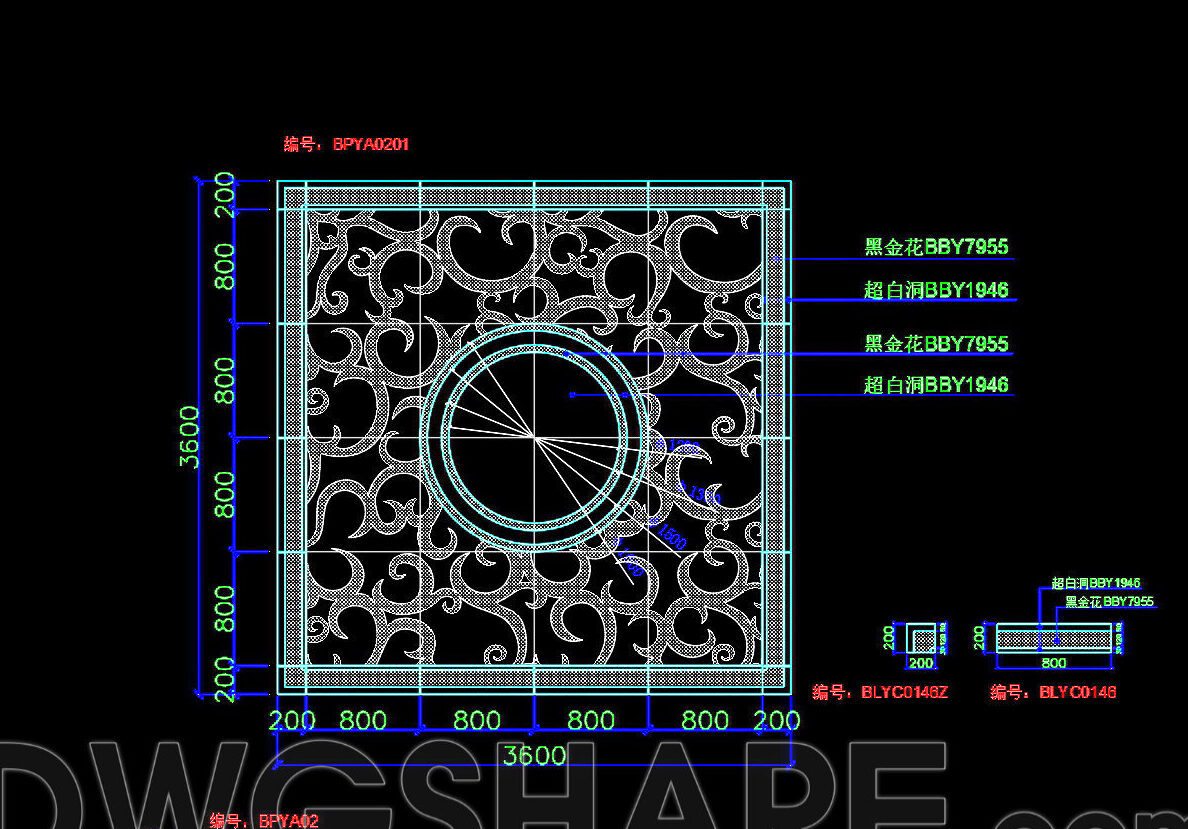 312. Paving Design CAD Blocks