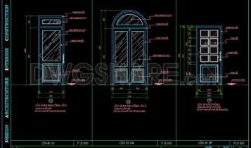 82.Autocad Drawings Of Compound Wall Layout And Details For Download