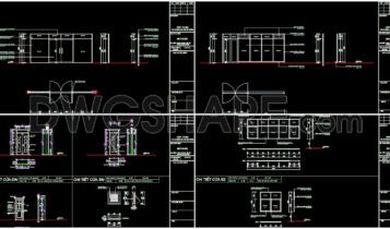 10.Garbage Bin CAD Blocks
