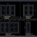500. Detailed CAD Drawings Of Doors, Windows For Download - Free Cad ...