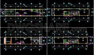 608. Download Free CAD Drawing of Boundary Wall