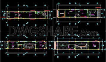 782. Free Download Detailed CAD Drawings of Neoclassical Door Designs