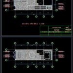 86. Detailed CAD drawings of the ceiling and floor for a 4-story ...