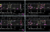 Theater Layout Plan Details With 1500 Seats Full Project AutoCAD File DWG