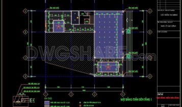 22.A set of trees and shrubs color top view AutoCAD blocks