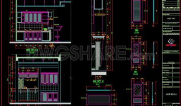 67. Download CAD Dynamic Blocks Library for Dressing Rooms