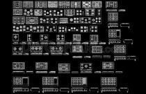 108. Gas-Cooktop CAD blocks free download