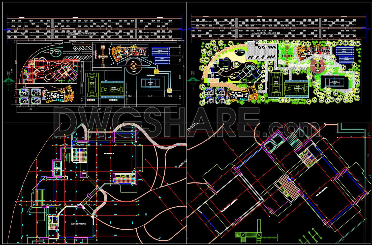 13. CAD drawings of Executive Architecture Project For Download
