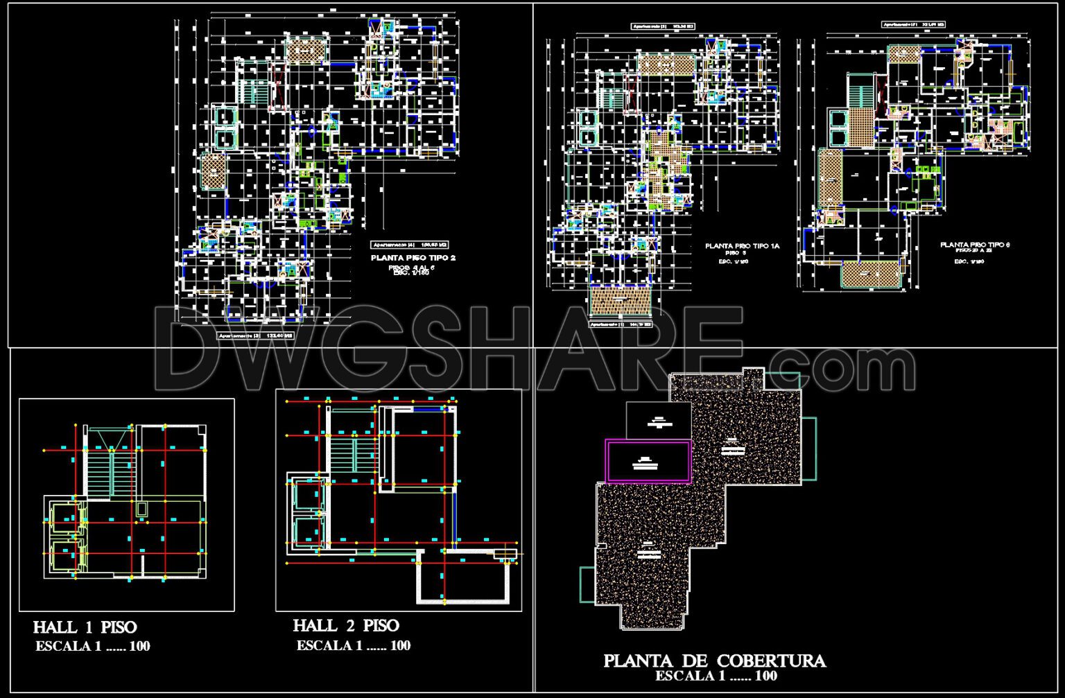 13. CAD drawings of Executive Architecture Project For Download