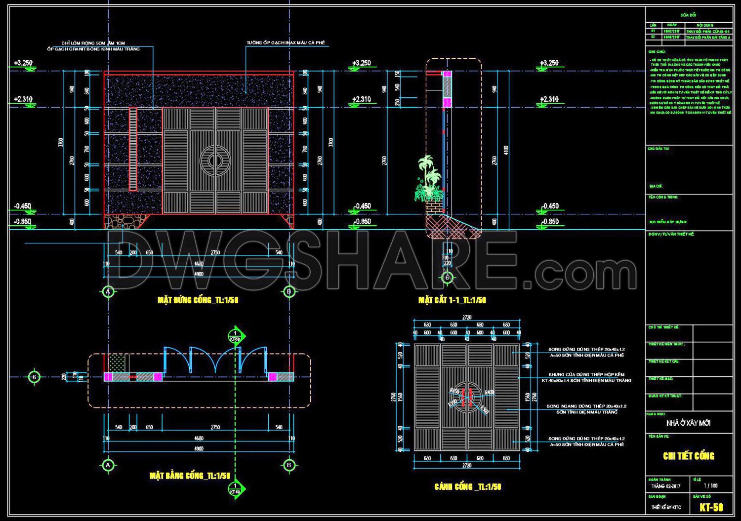 143. CAD drawings detailing gates and fences available for download