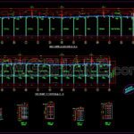 170. Complete steel structure drawing 2 story - Free Cad Blocks ...