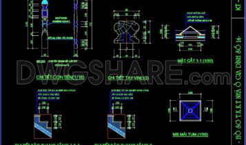 38.Autocad drawings of various types of bonsai trees