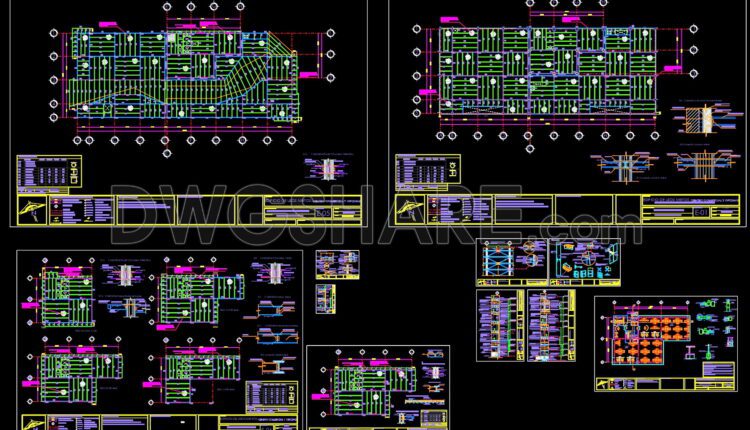 176. CAD drawing Offices structures free download - Free Cad Blocks ...